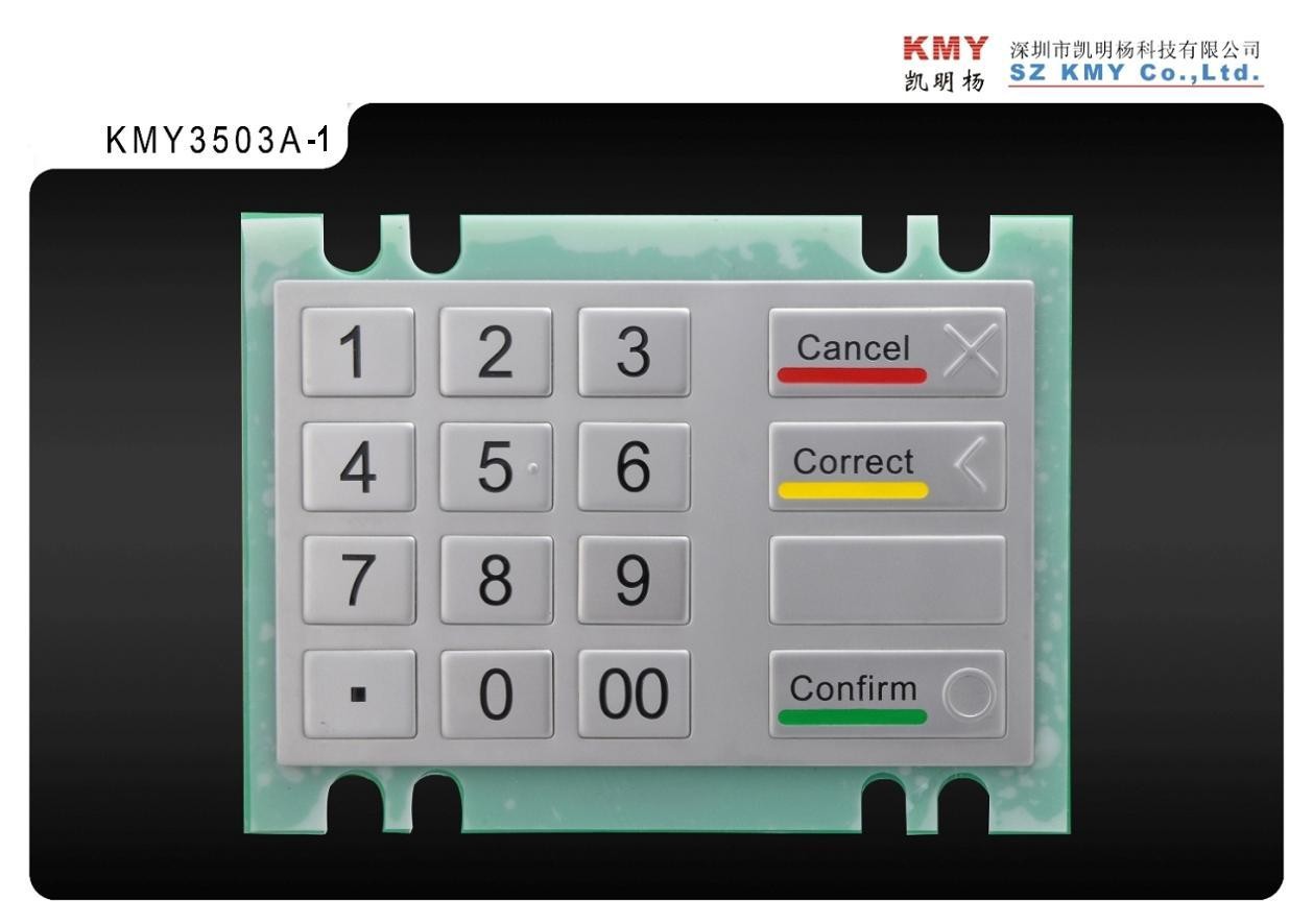 Vending Machine 5N ATM Pin Keypad 160x102.5mm Bank Machine Keypad